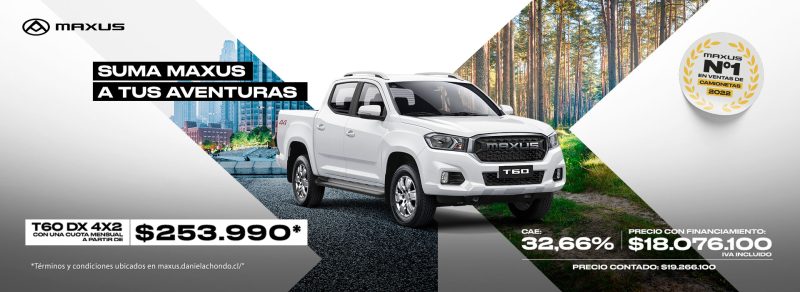 Inicio - Maxus Chile - Automotriz Daniel Achondo