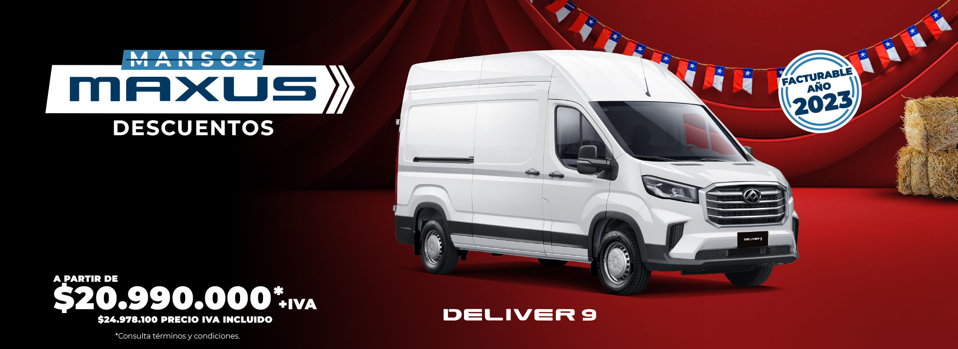 Maxus Deliver 9 Cargo - Automotriz Daniel Achondo - Cotiza aquí